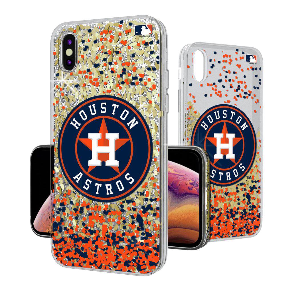 Keyscaper MLB Houston Astros Glitter Confetti iPhone Case 15 Multicolor ...