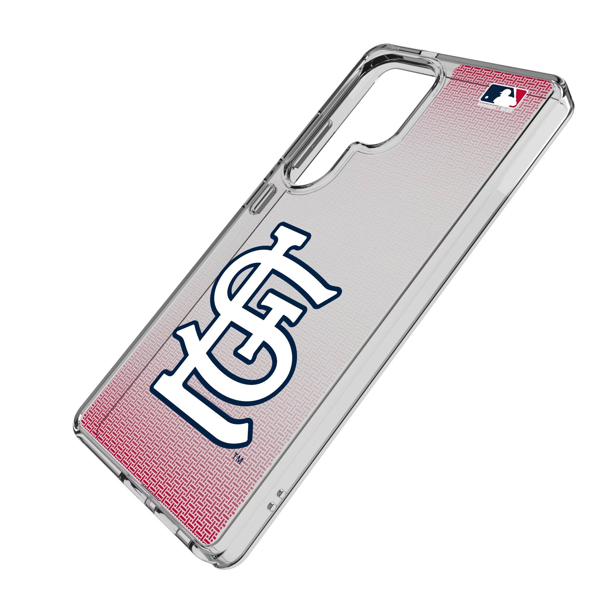 Keyscaper MLB St. Louis Cardinals Linen Logo Galaxy Clear Case S24 ...