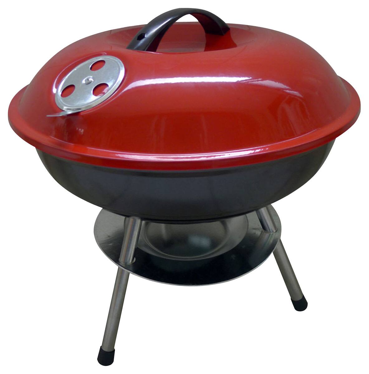 Best Buy: Better Chef 14" Portable Charcoal Grill Red 91589620M