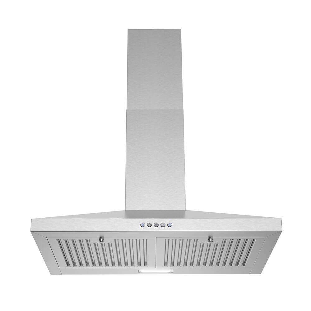 Streamline 30 inches Convertible Wall Range Hood Brushed Stainless ...