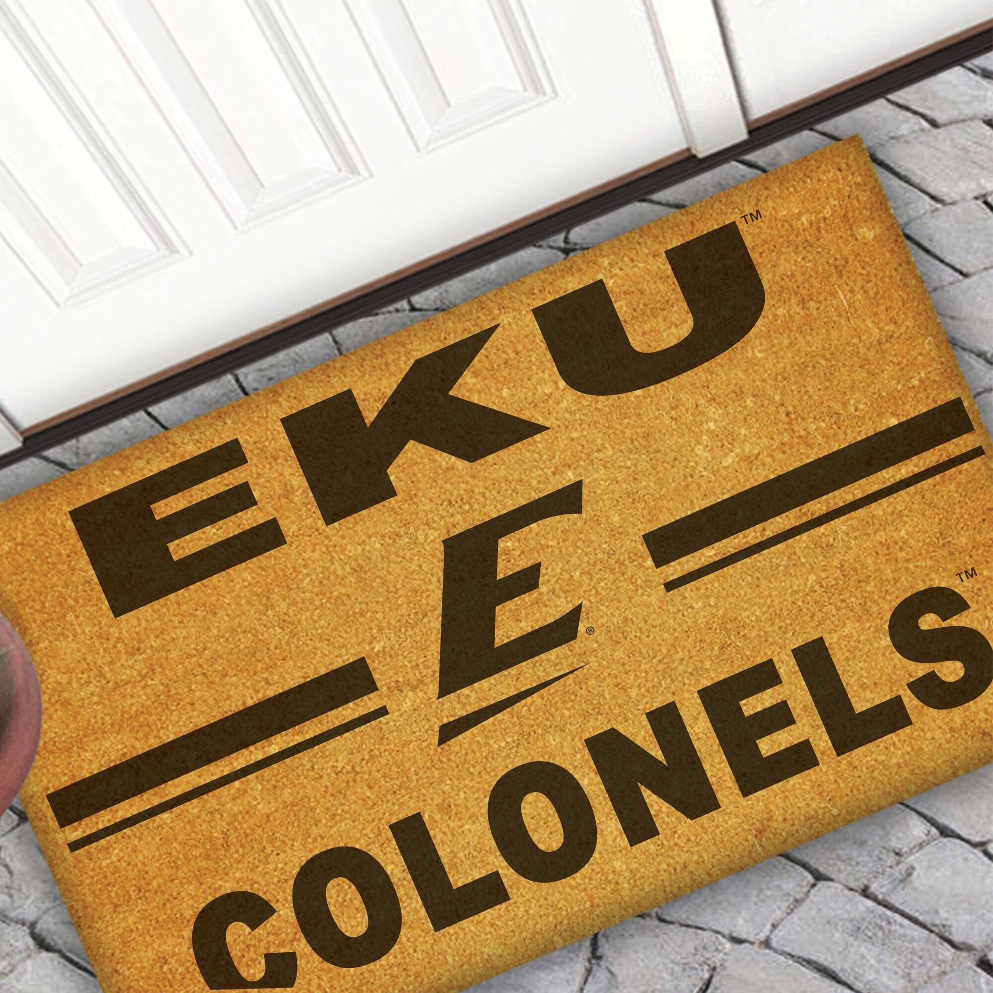 Jardine Eastern Kentucky Colonels 18" x 30" Team Logo Doormat Brown 200092358 - Best Buy
