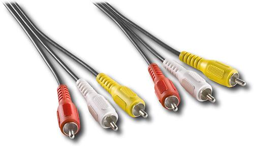 Best Buy: Dynex™ 4' Composite Video/Analog Stereo Audio Cable Multi DX ...