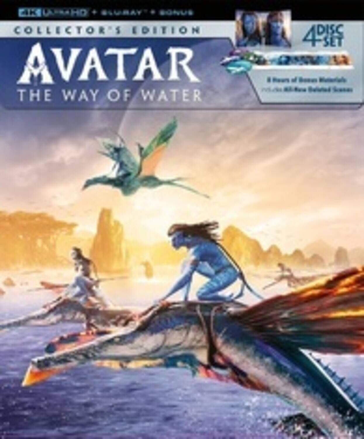 Avatar: The Way of Water (Collector's Edition) 4K Blu Ray - Best Buy