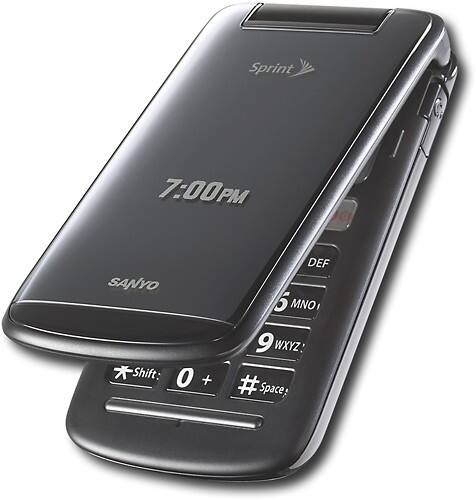 Best Buy: Sanyo SCP-3810 Mobile Phone Black (Sprint) SCP3810KBL