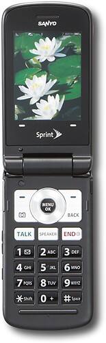 Best Buy: Sanyo SCP-3810 Mobile Phone Black (Sprint) SCP3810KBL