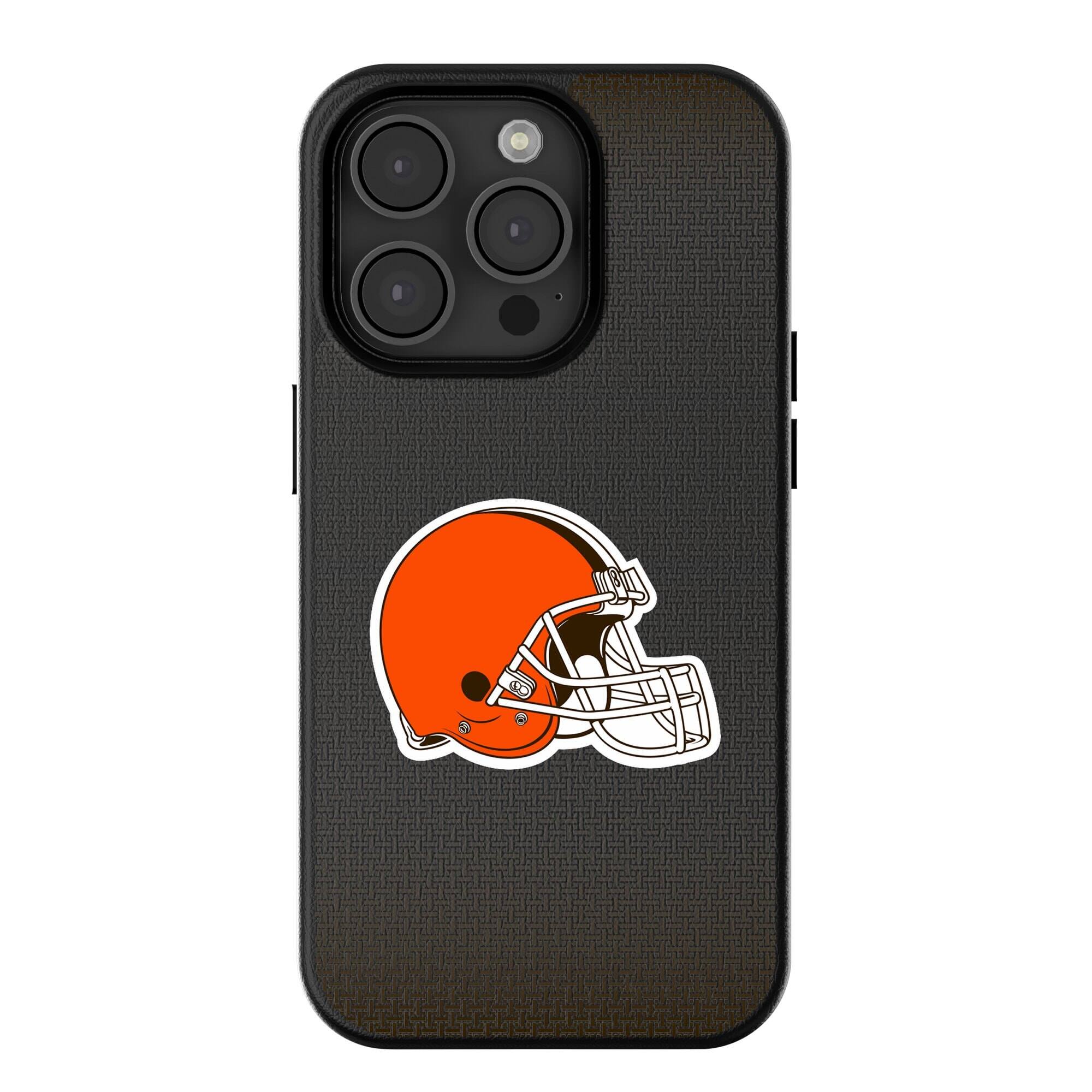 Keyscaper NFL Cleveland Browns Linen Logo iPhone Magnetic Bump Case 14 ...