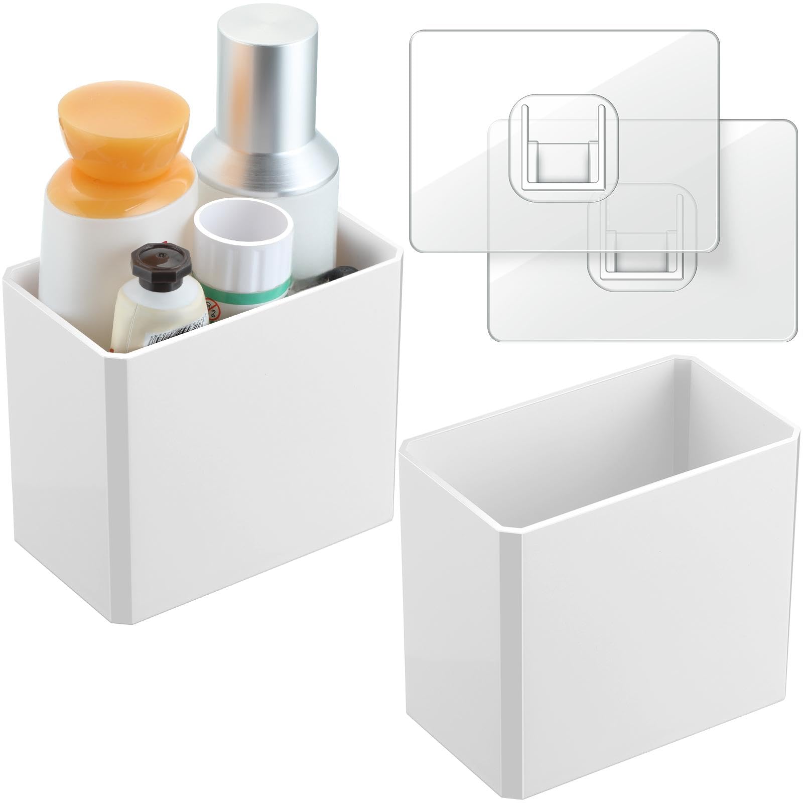 Dapper Styles all Mounted Organizer Non drilling Adhesive Floating ...