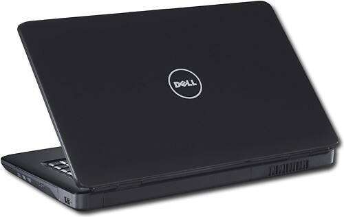 Best Buy: Dell Laptop with Intel® Core™2 Duo Processor Obsidian Black ...