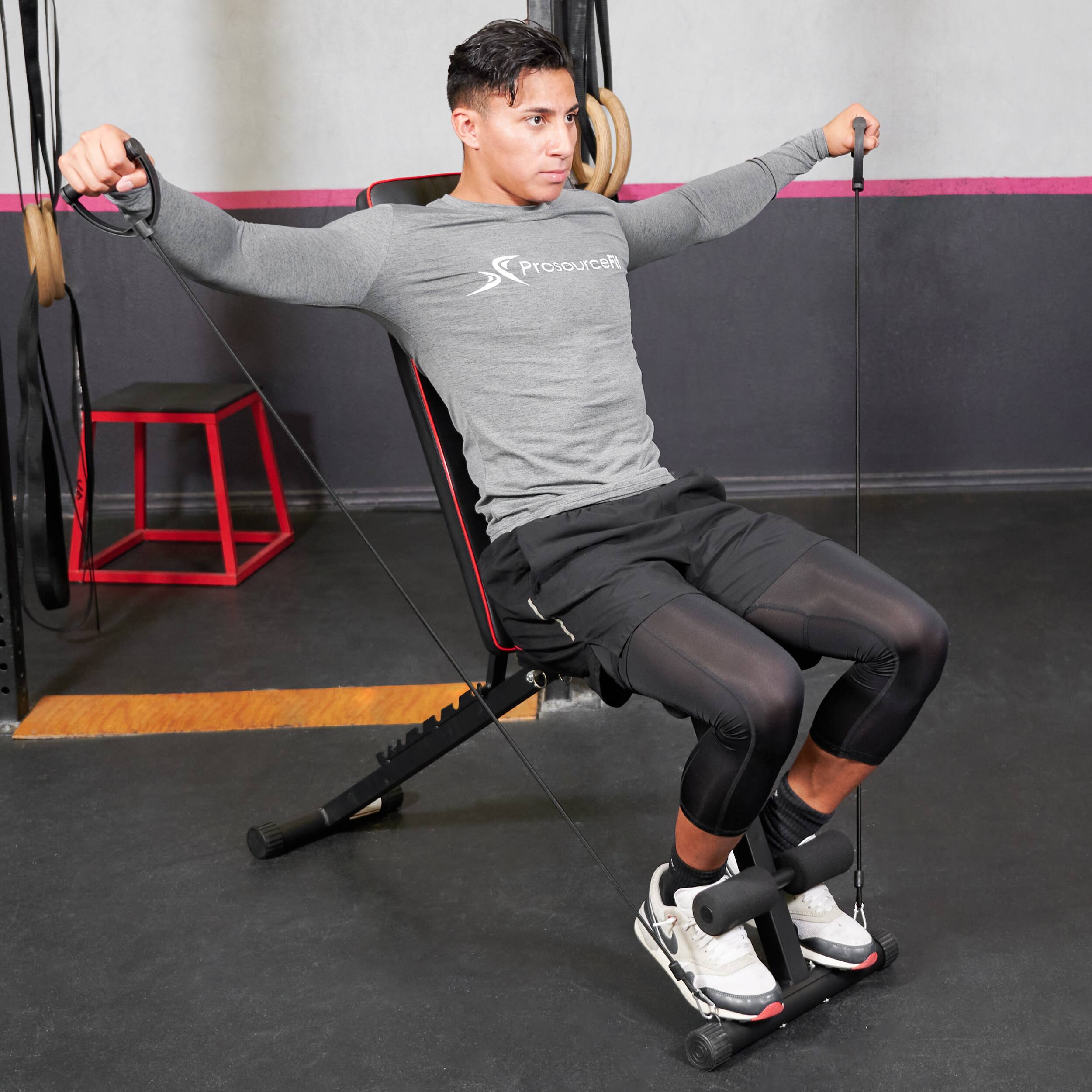 ProsourceFit Weight Bench Black ps-1224-wbrb - Best Buy