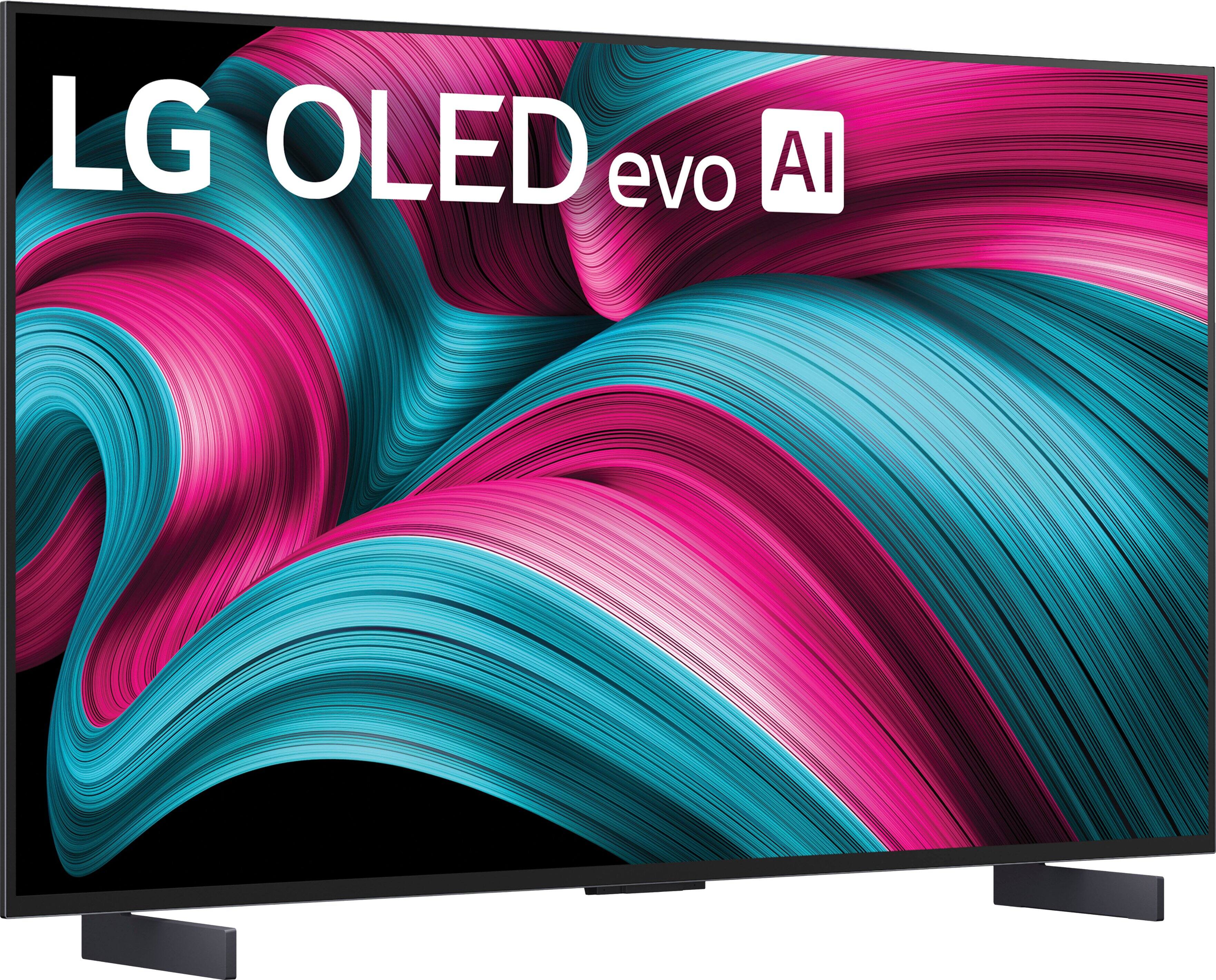 LG 42" Class C5 Series OLED evo AI 4K UHD Smart webOS TV (2025) OLED42C5PUA - Best Buy