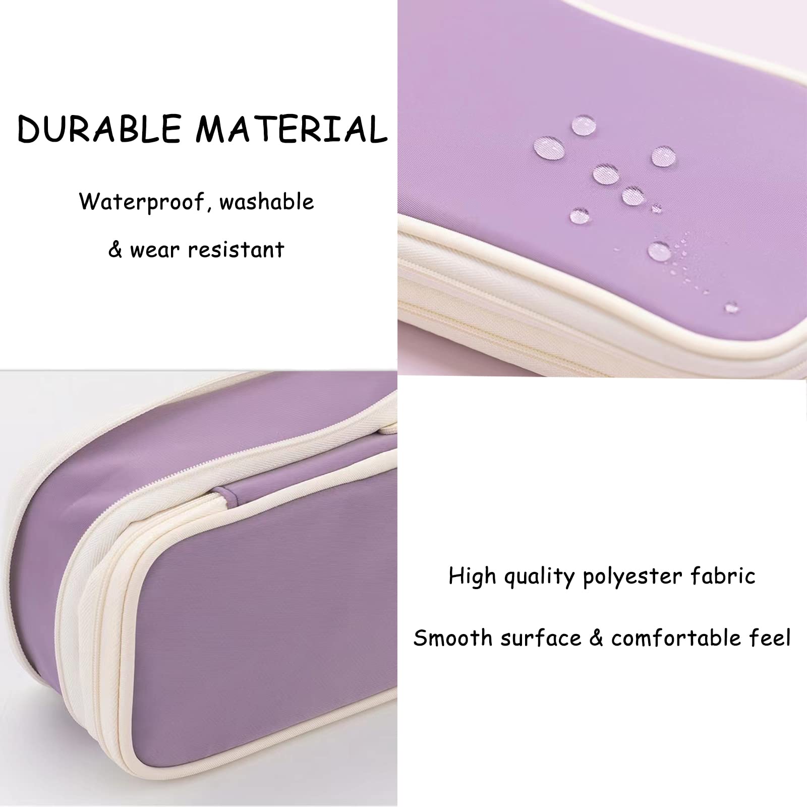 Dapper Styles Big Capacity Pencil Case Pouch Pen Box Bag To School ...