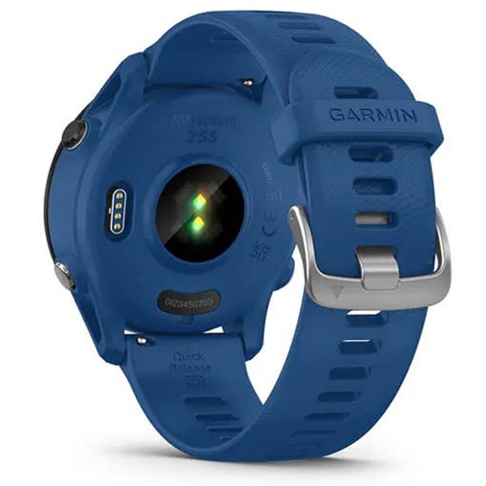 Garmin Forerunner 255 GPS Smartwatch Blue with Backpack & Heart Rate ...