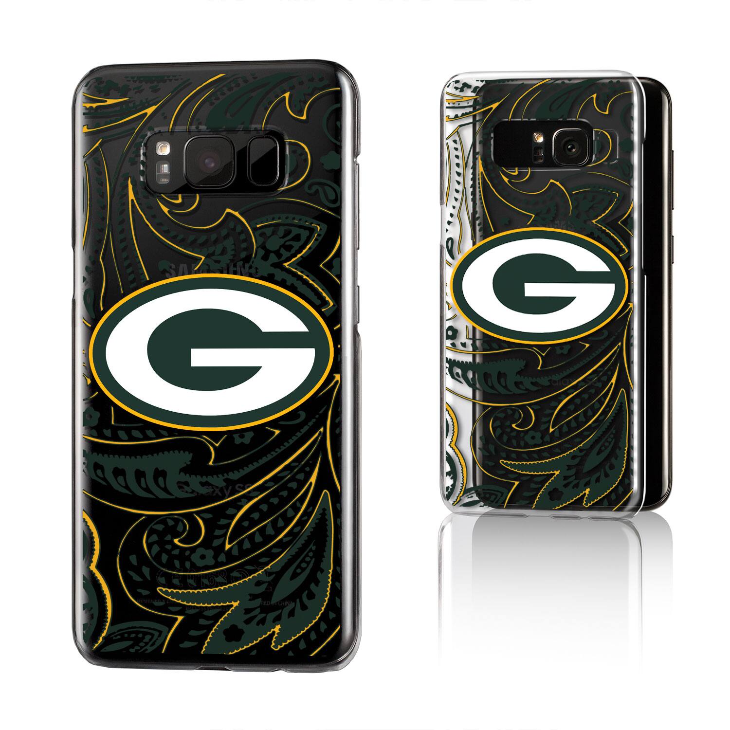 Keyscaper NFL Green Bay Packers Galaxy Clear Paisley Design Case S23 ...