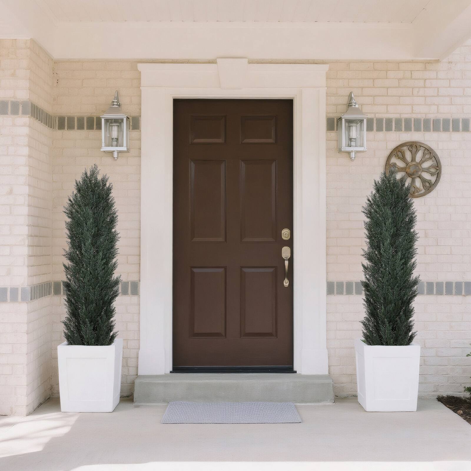 Glintex 6FT detachable Artificial pine and cypress tall simulation ...