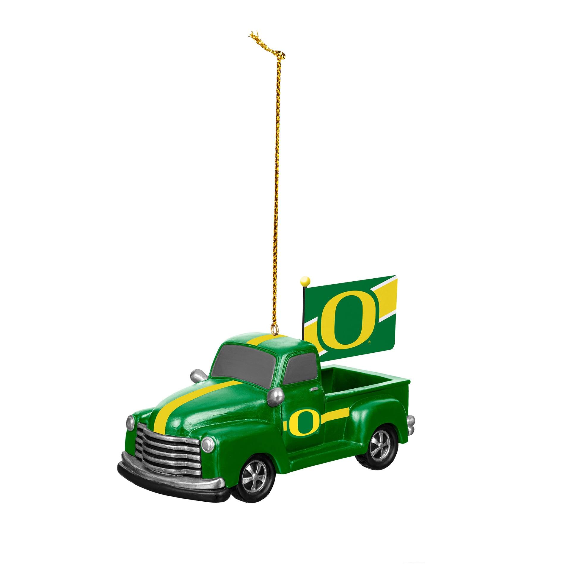 Evergreen Enterprises Oregon Ducks 3" Rally Truck Two Piece Ornament ...