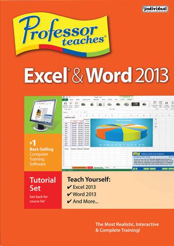 Best Buy: Individual Software Professor Teaches Excel & Word 2013 PMM-E13