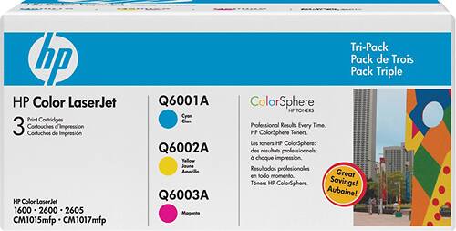 Best Buy: HP CE257A 3-Pack Toner Cartridges Cyan/Magenta/Yellow CE257A
