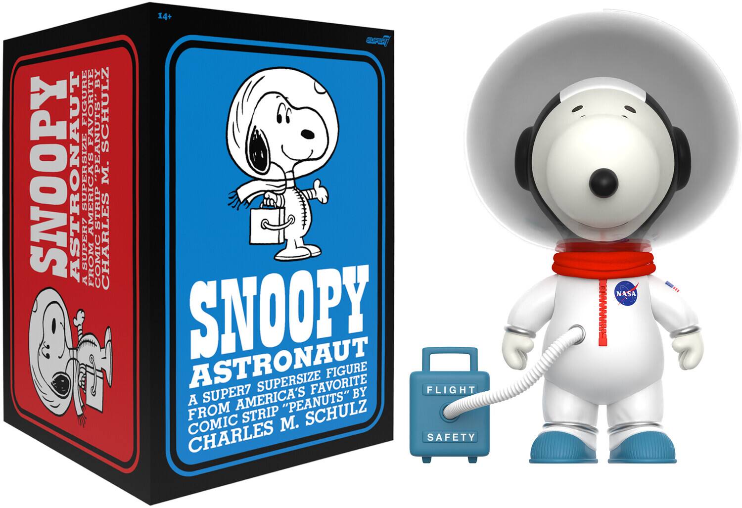 Super7 Peanuts SuperSize Vinyl Snoopy (White Spacesuit) COLLECTIBLES Multicolor 840049884410 ...
