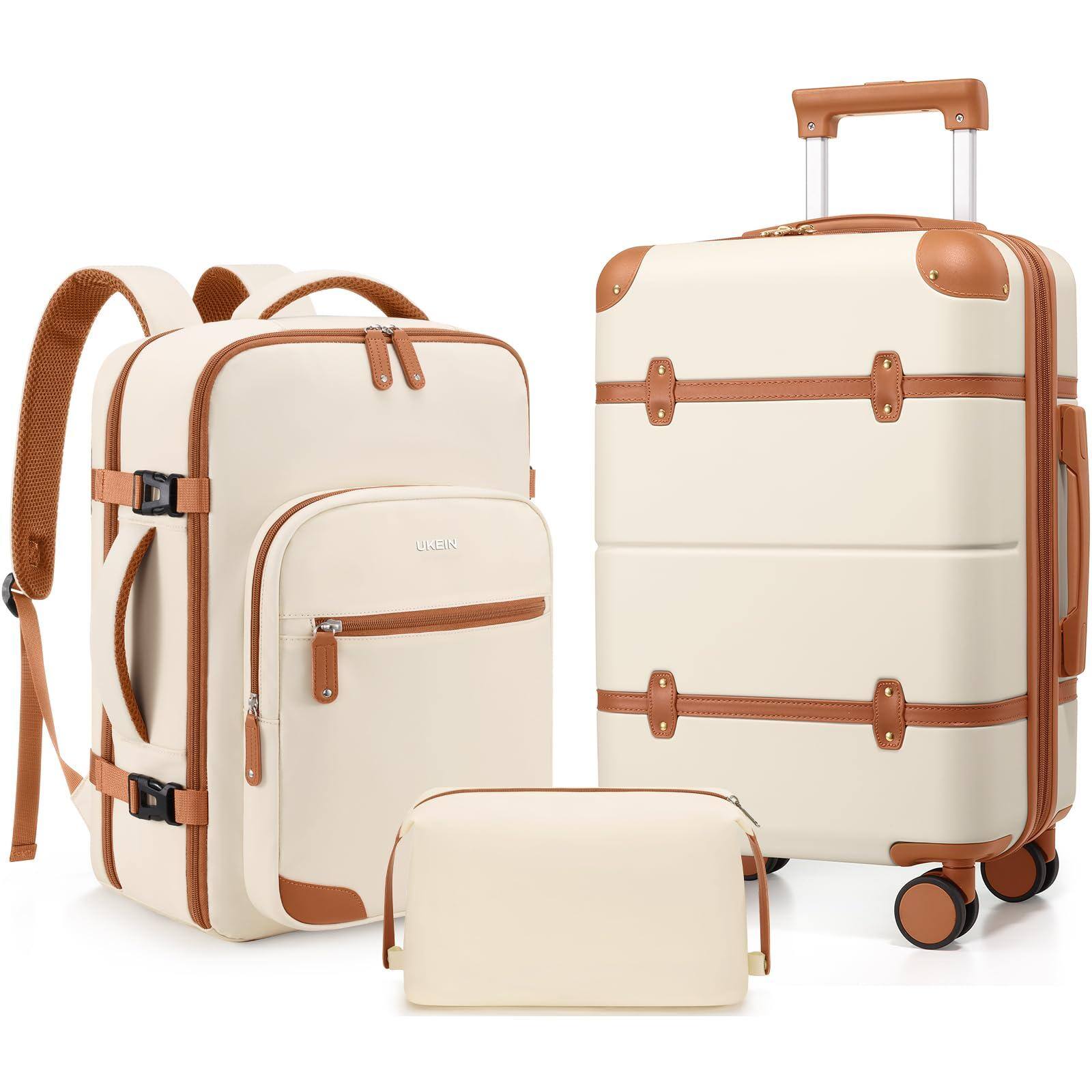 Dapper Styles Luggage Sets 3 Piece Expandable Pc Hardshell Suitcase ...