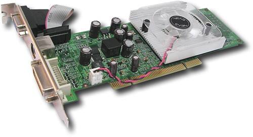 Best Buy: EVGA GeForce 8400 GS 512MB DDR2 PCI Graphics Card 512-P1-N724