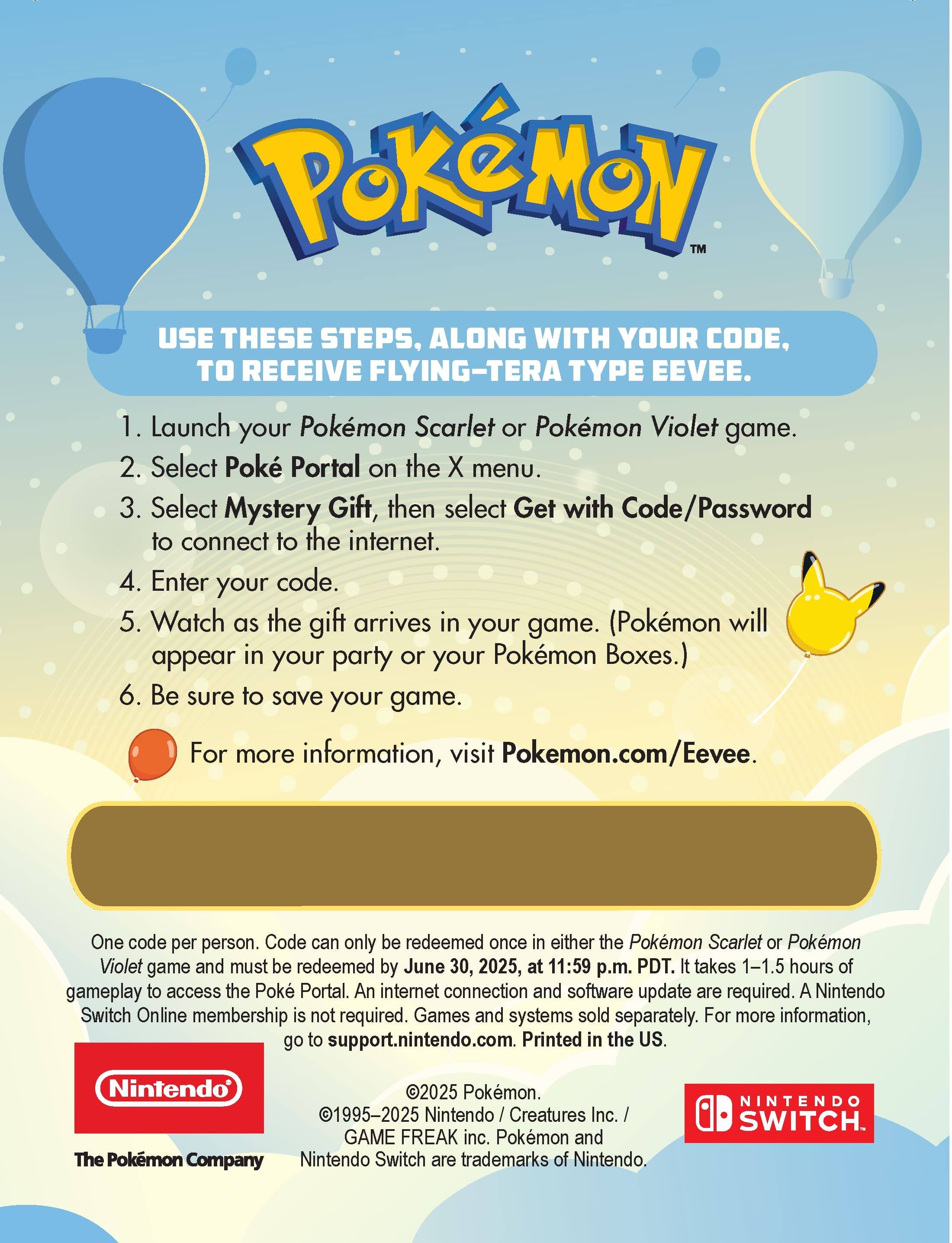 TCG: Pokémon S&V VG Scratch Off Unlock Eevee Card 80-10415-101 - Best Buy