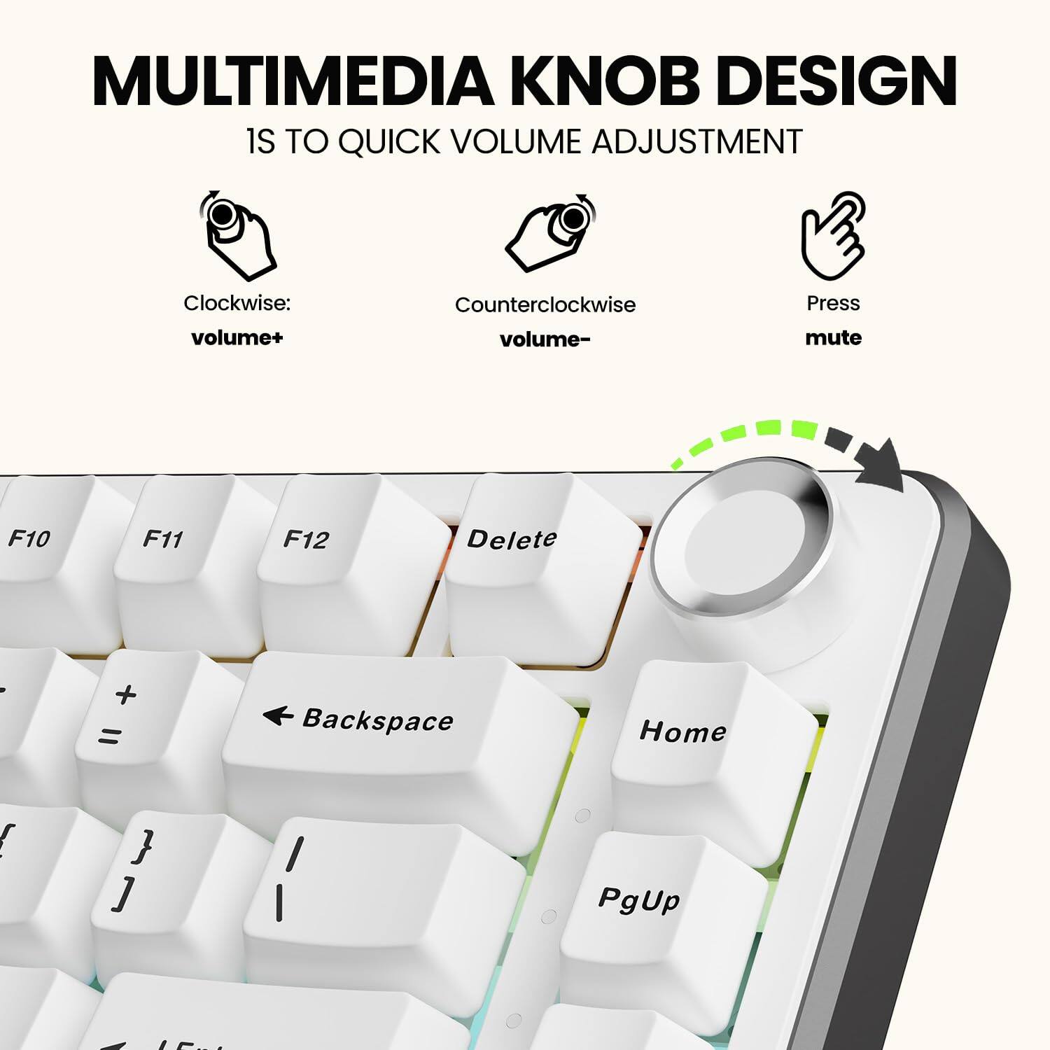 Earthley Blooms Eweadn Gs75 Wireless Mechanical Asmr 75 Gaming Gasket ...