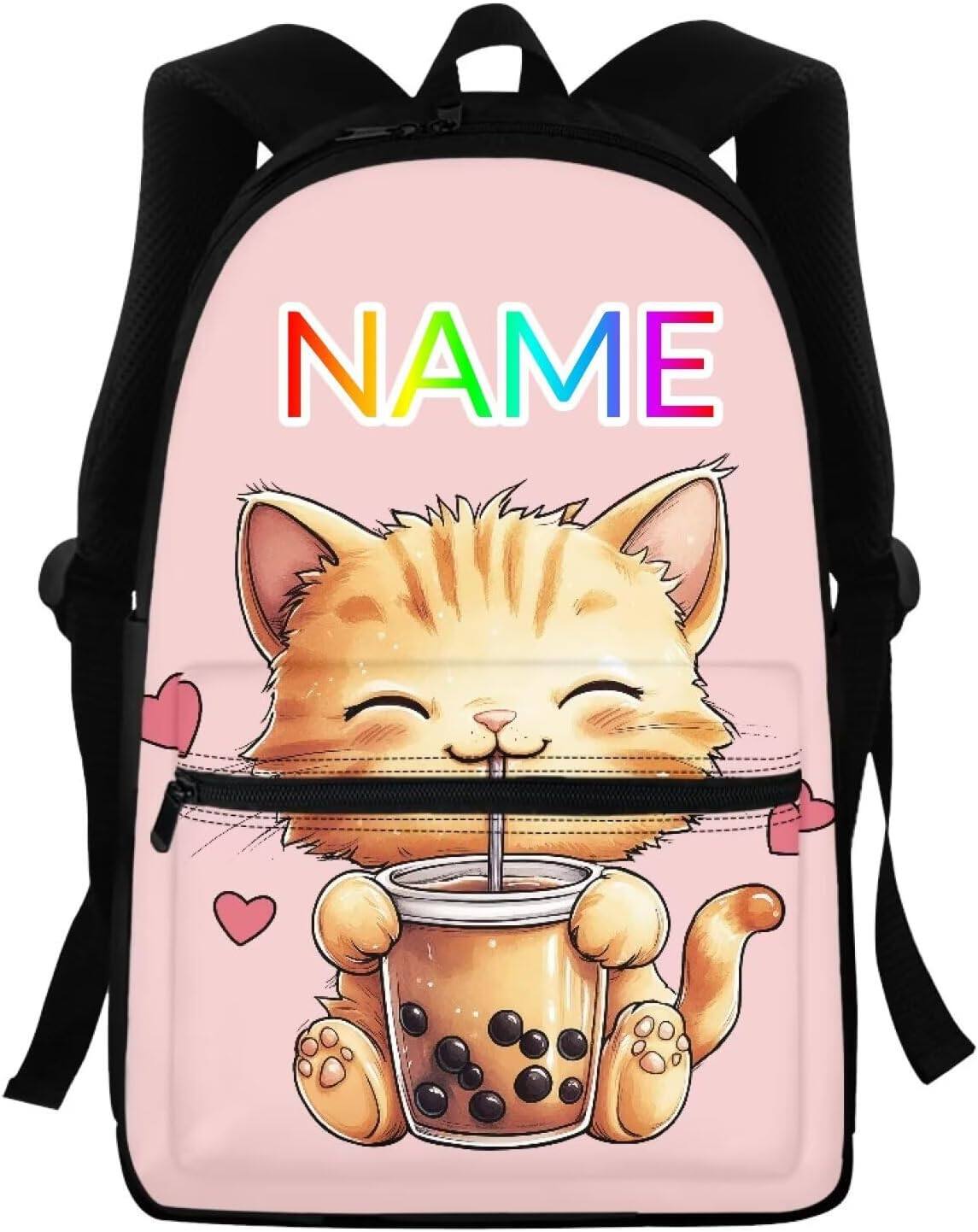 Live At Space DESIGNS Kids Travel School Backpack Shoulder Girls White ...