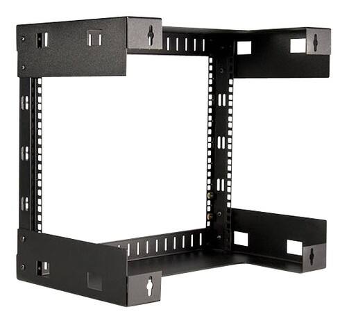 Best Buy: StarTech 8U Wall-Mount Equipment Rack Black RK812WALLO