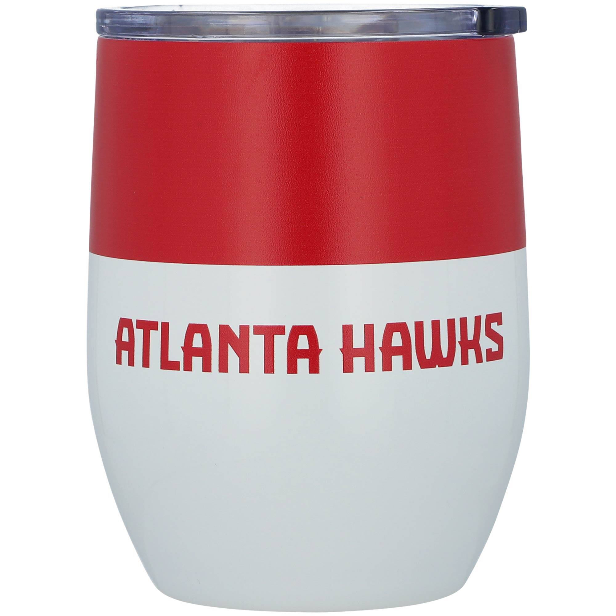 Logo Brands Atlanta Hawks 16oz. Colorblock Stainless Steel Curved ...