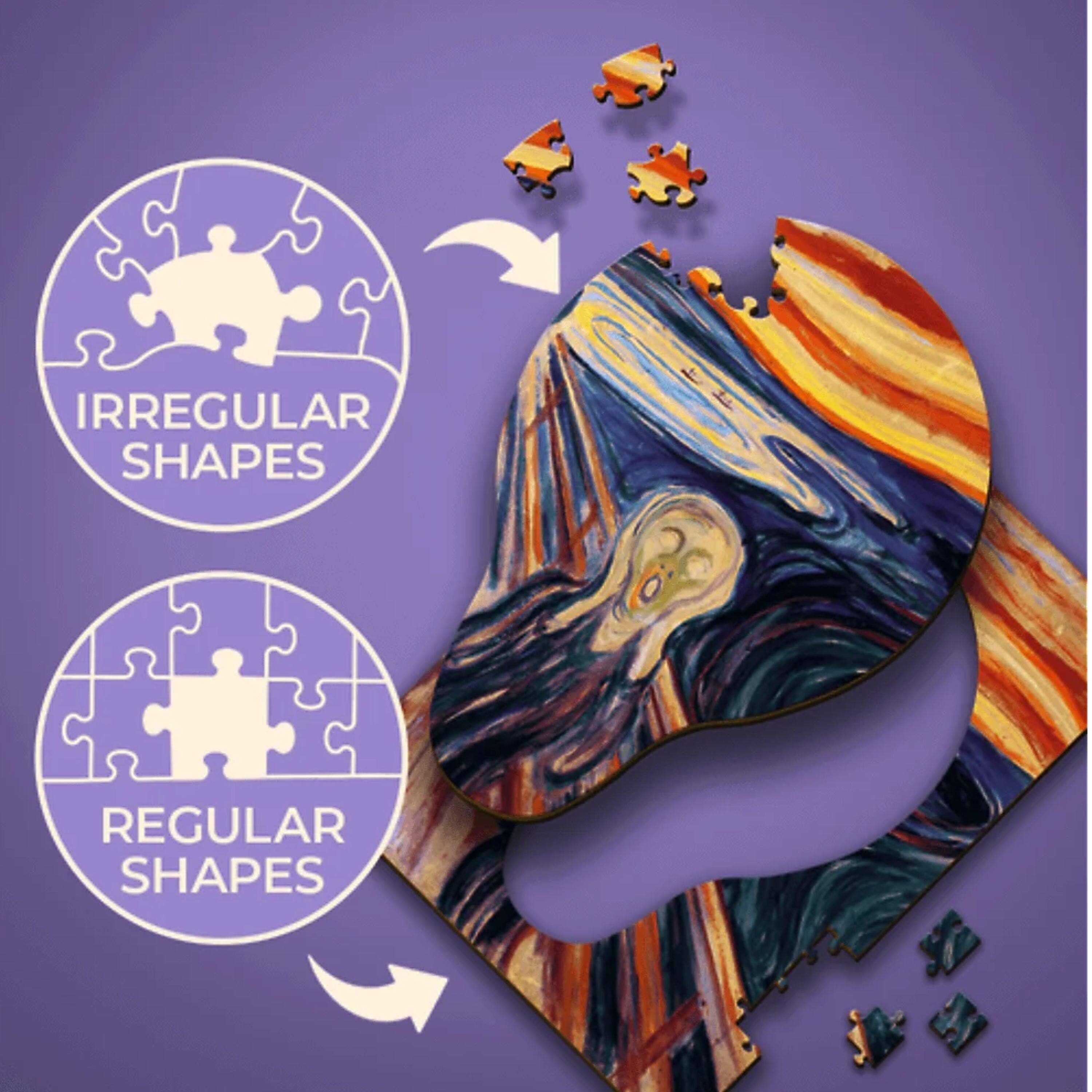 Trefl Wood The Scream Edvard Munch 200 Piece Wooden Puzzle 20252 - Best Buy