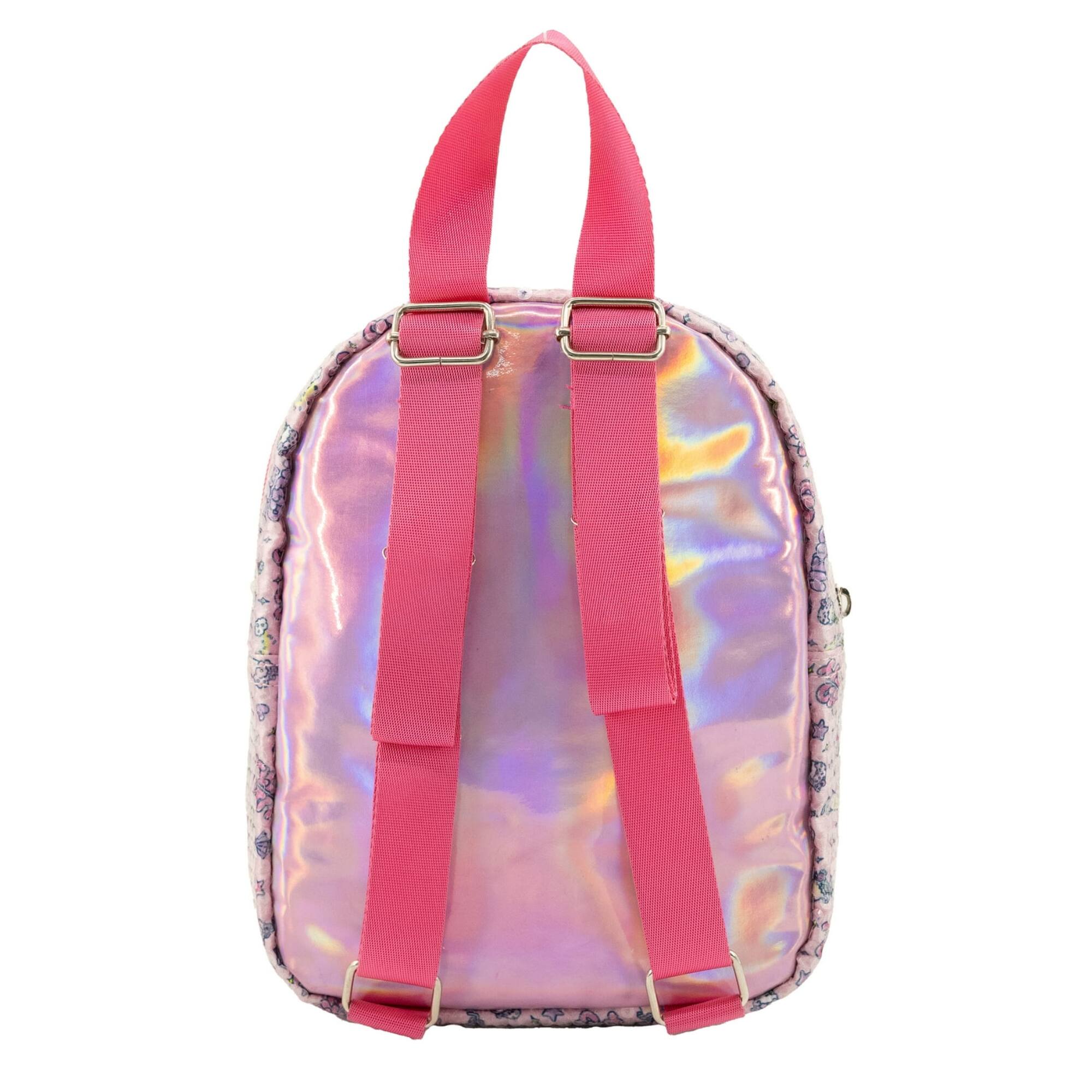 UPD Sanrio Hello Kitty Sequined Cupcake Mini Backpack 9" Pink with ...