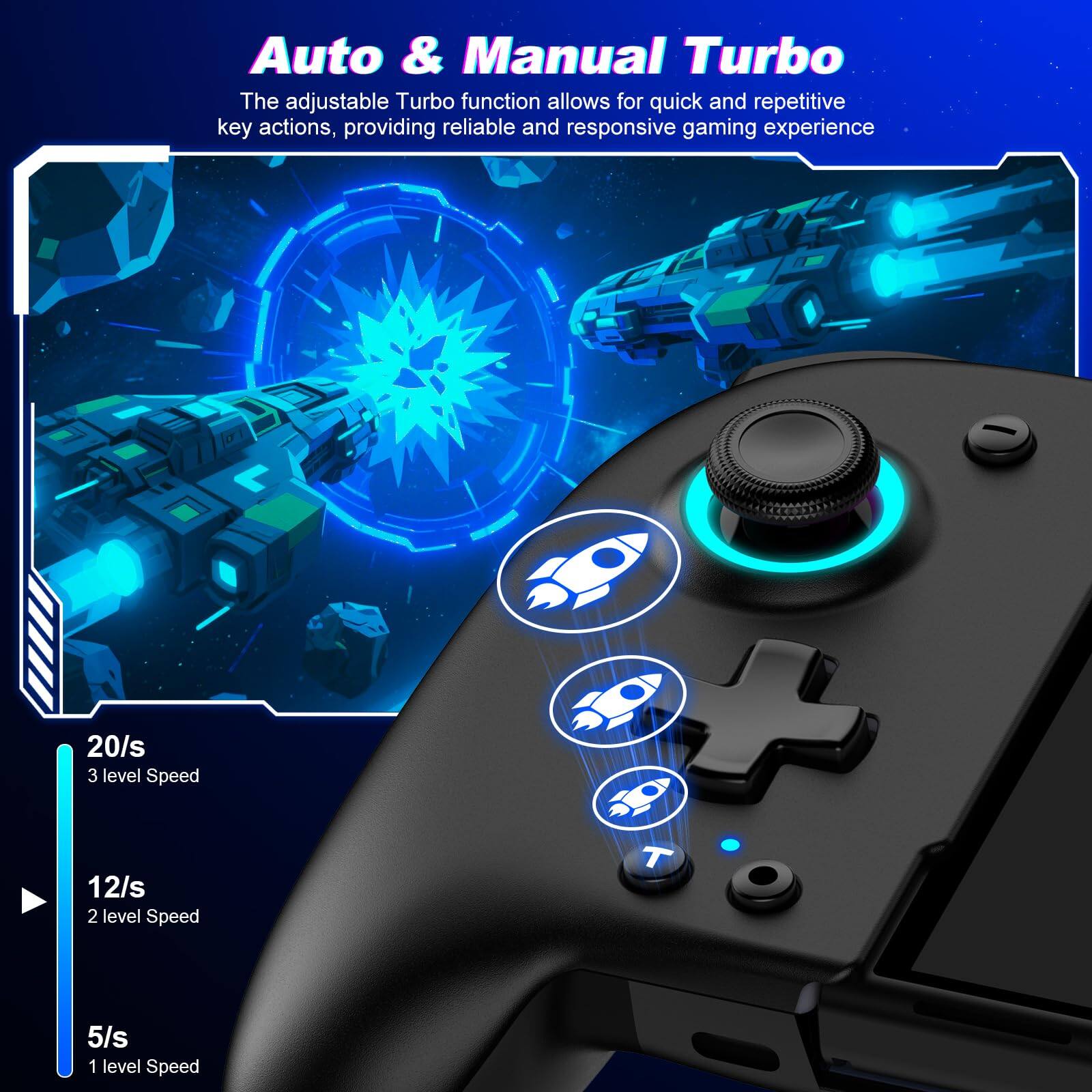 Dazzling Pops controllers for switch oled accessories controller joypad ...