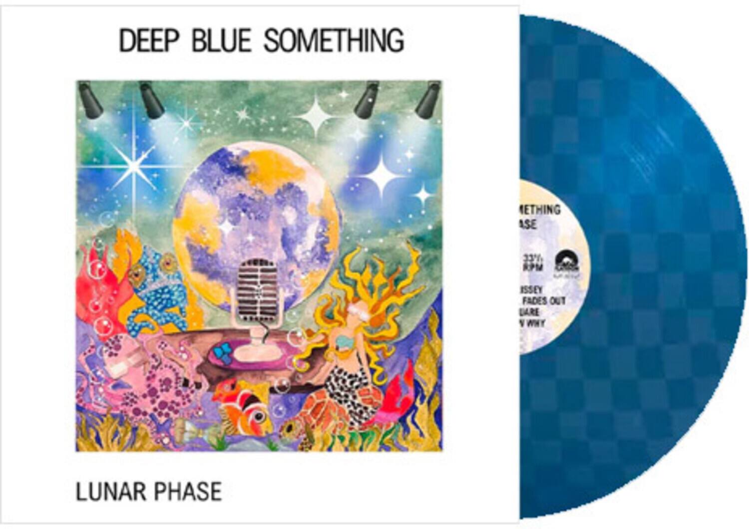 Deep Blue Something Lunar Phase Transparent Blue VINYL LP - Best Buy