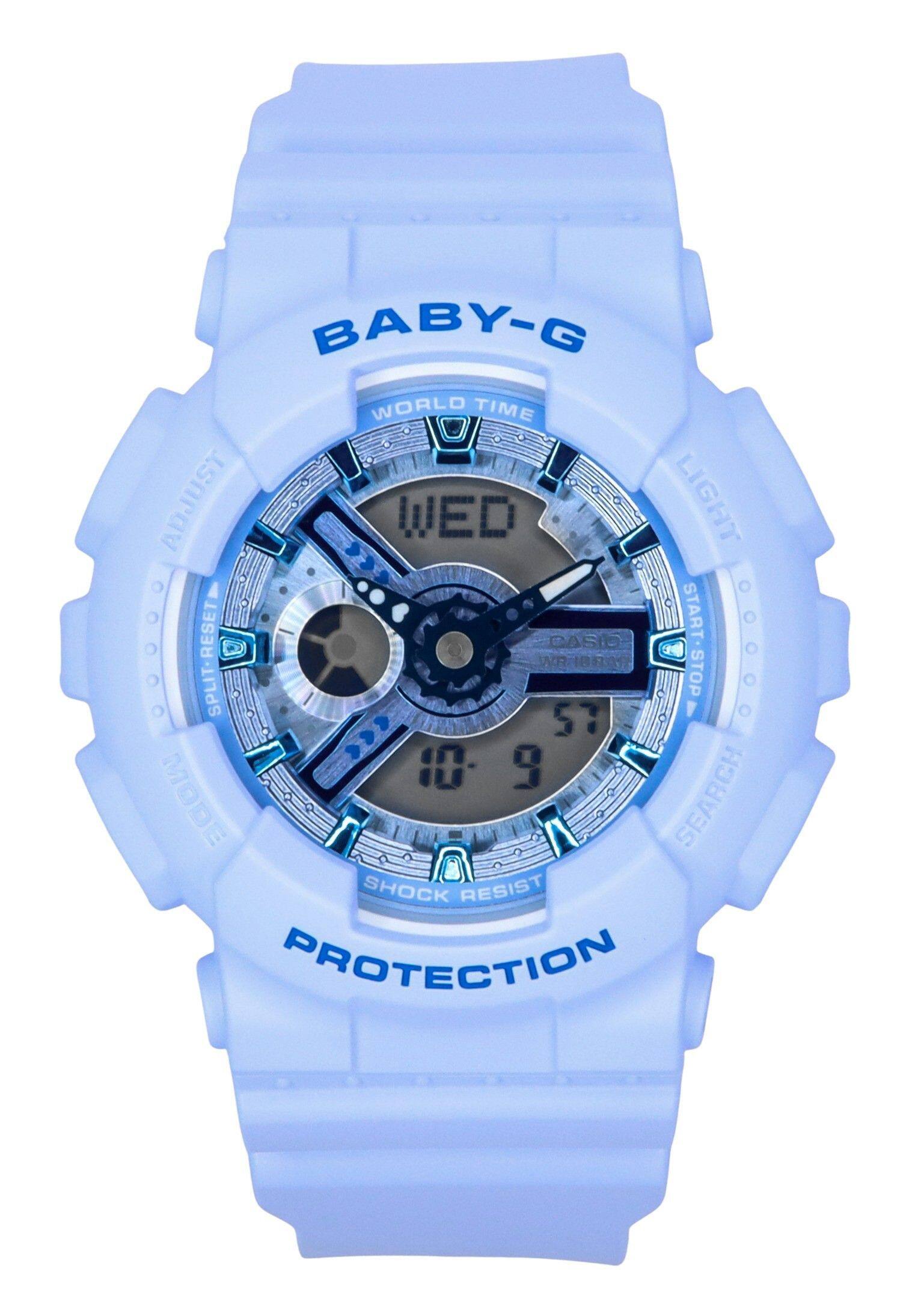 Casio Baby G Analog Digital Quartz BA 110YK 2A Resin Strap Dial Women's ...