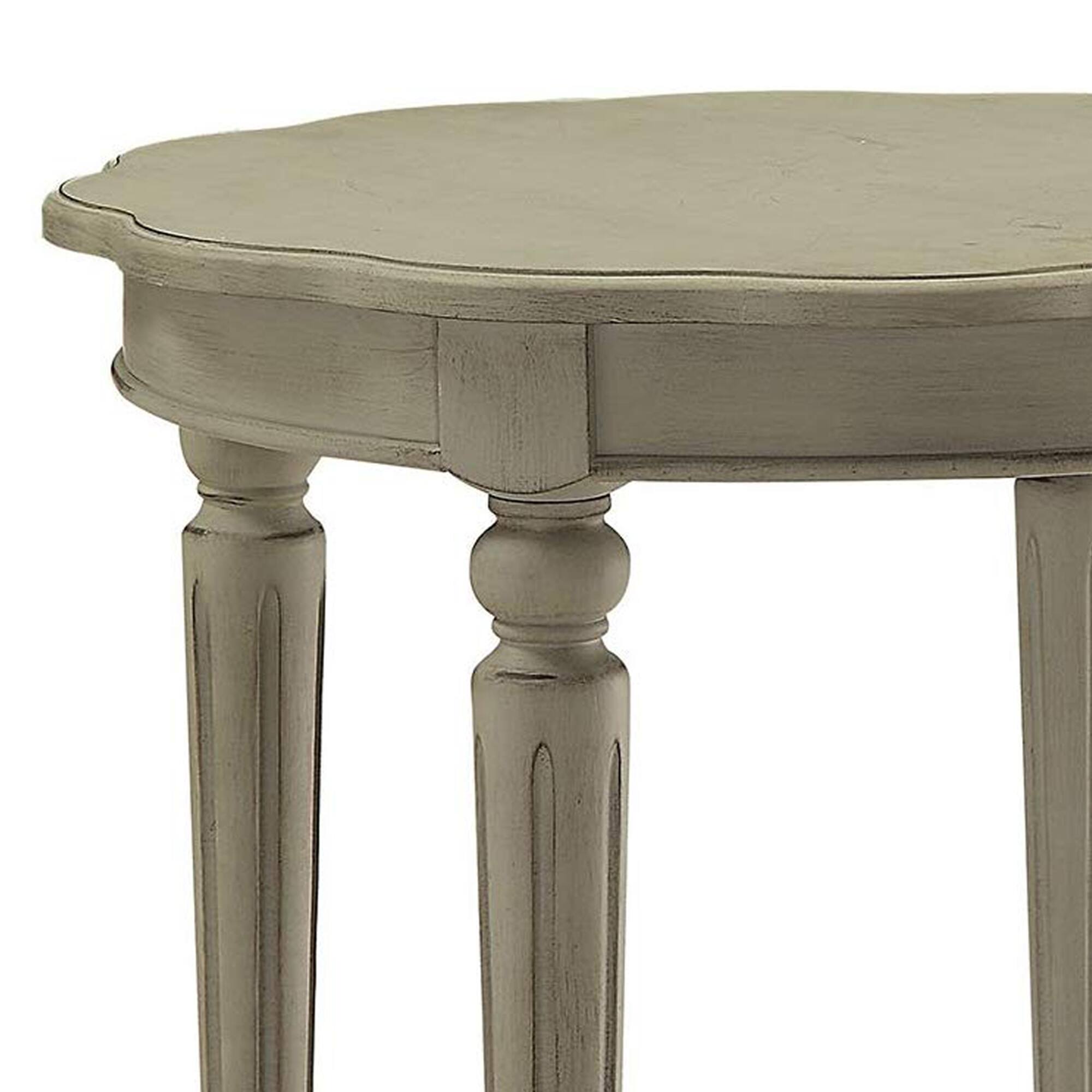 Manhattan Lane Fordon End Table Antique Slate BM154598 - Best Buy