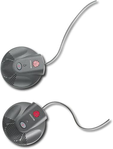 Best Buy: Polycom Expansion Microphone Kit Black PY-2200-07840-001