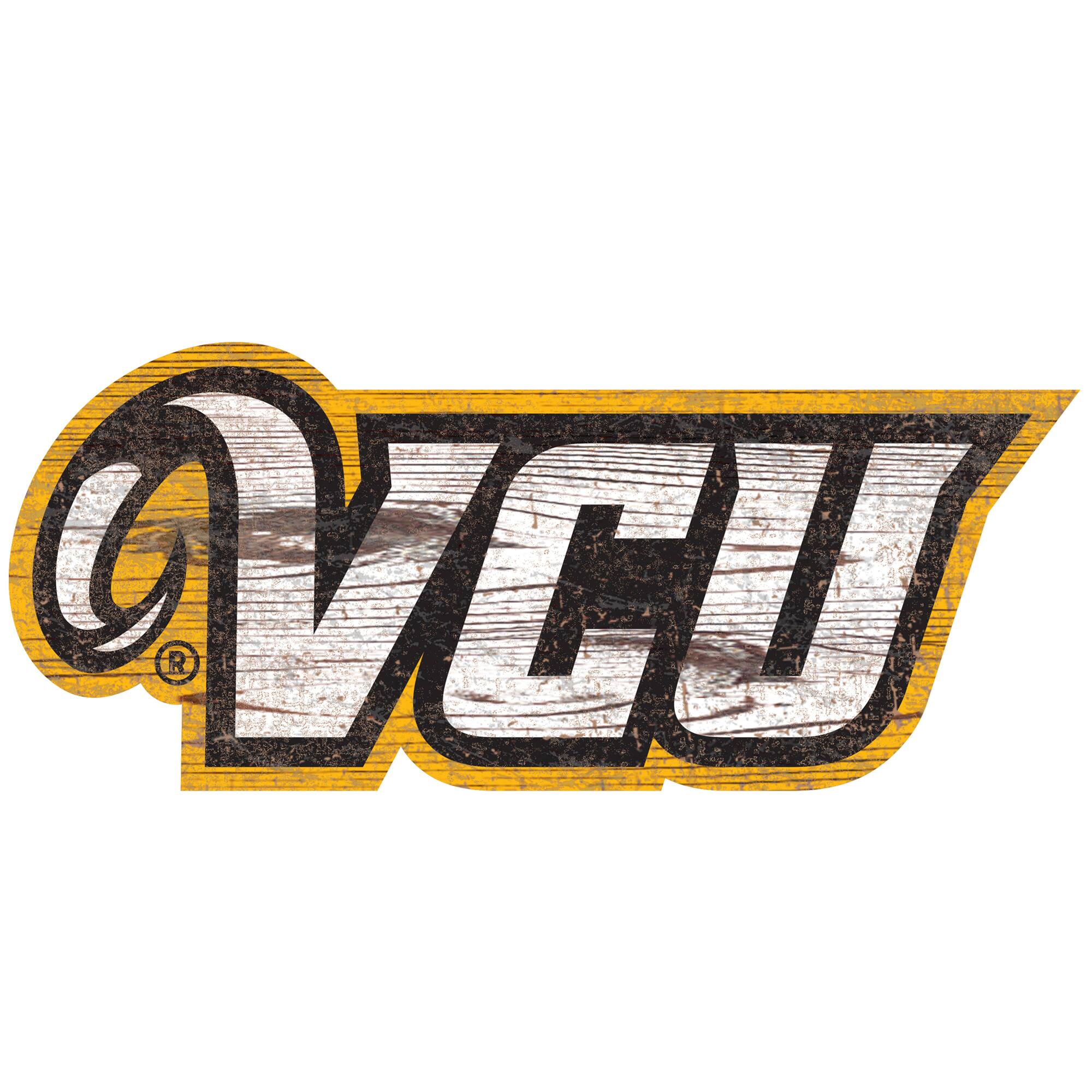 Fan Creations VCU Rams Distressed Logo Cutout Sign Multicolor 3416550 ...