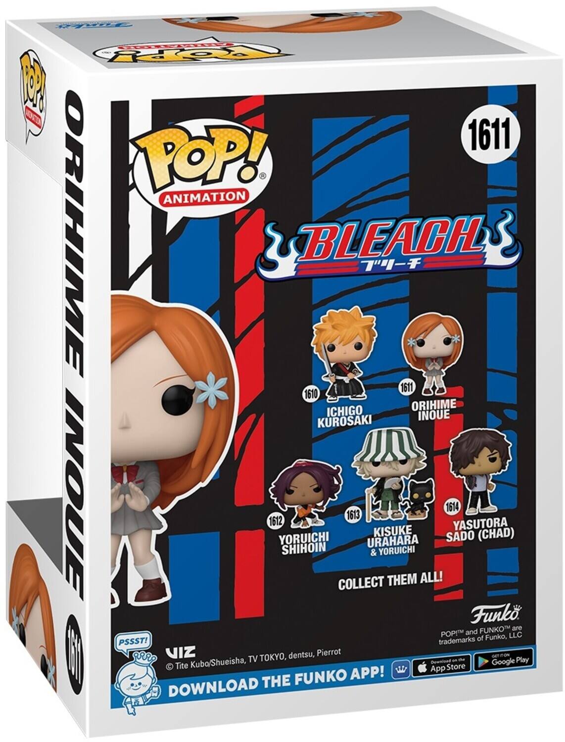 Funko POP! ANIME: Bleach Orihime Inoue Collectibles Multicolor ...