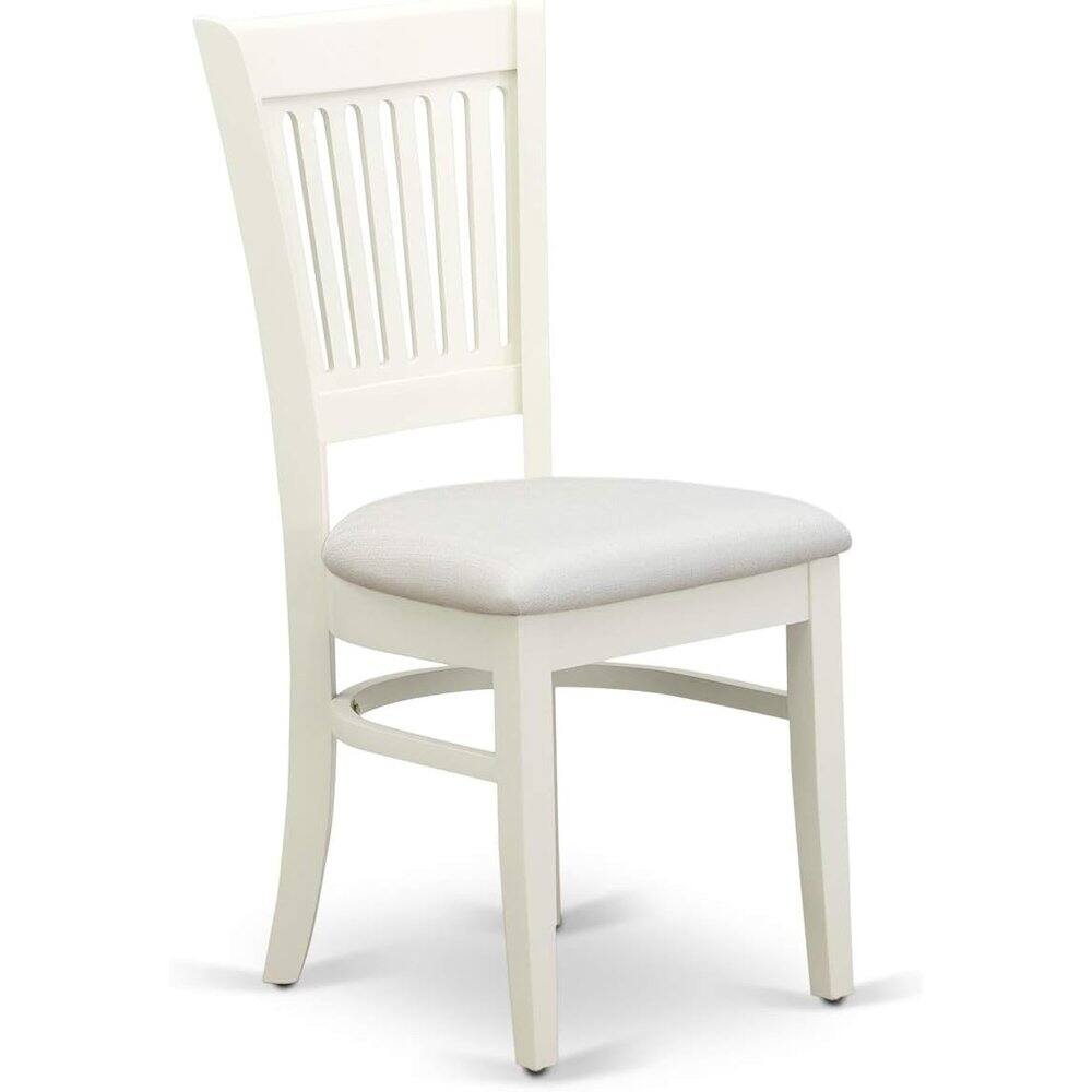 FurniFact 5 Piece Dining Table Set for 4 with White Kitchen Table and ...