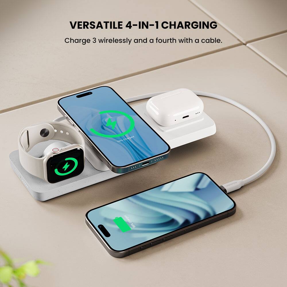 JOURNEY GLYDE 4 IN 1 CHARGING STATION WITH 10,000 MAH POWER BANK ...