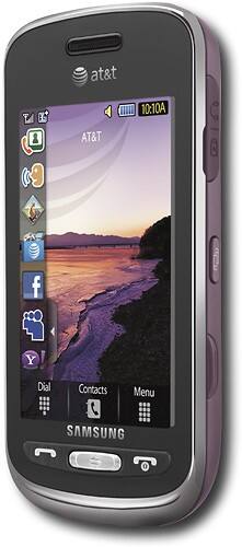 Best Buy: Samsung Solstice Mobile Phone Purple (AT&T) A887