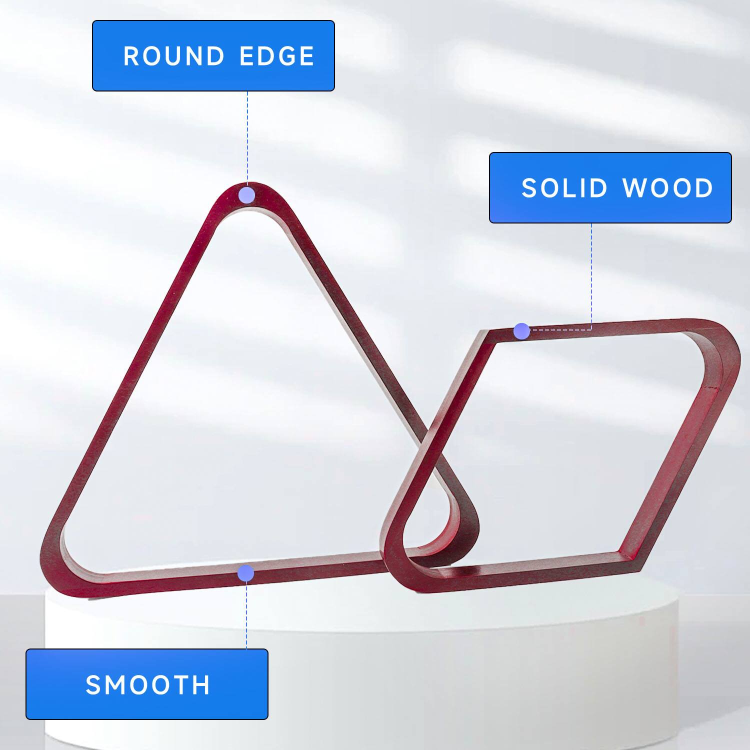 GSE Games & Sports Expert 2 1/4 Inch Pearl Style Professional Billiards ...