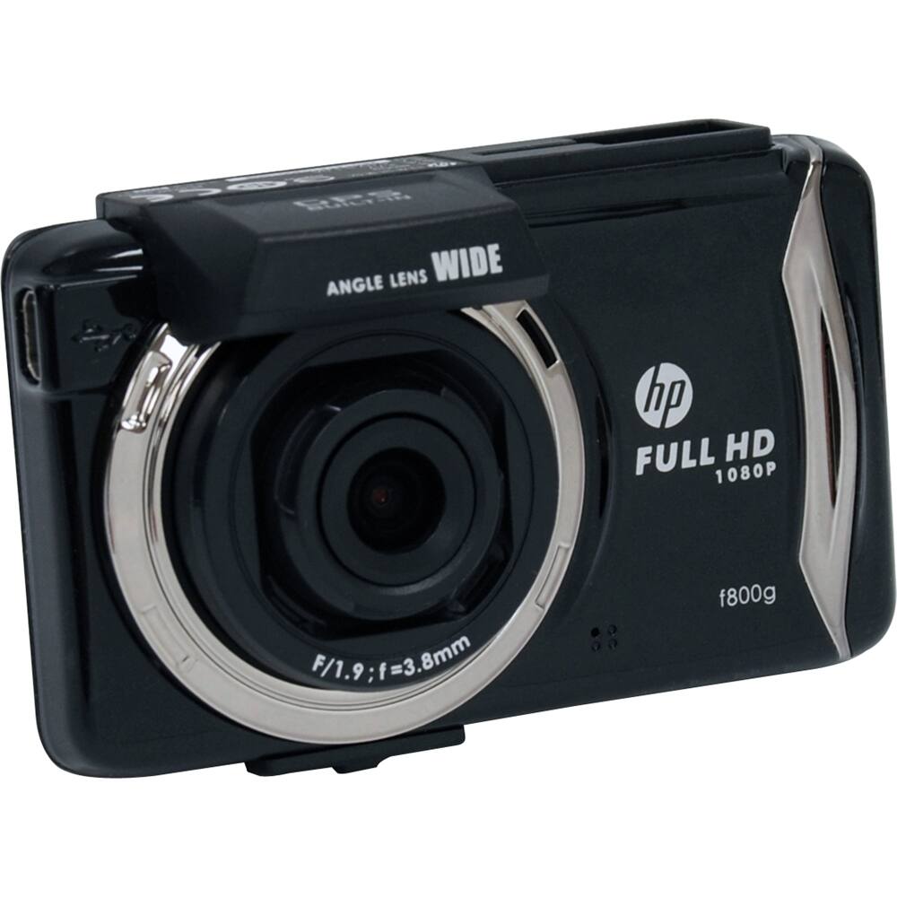 Best Buy: HP f800g HD Vehicle Camcorder black HPD-F800G-VP