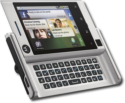 Best Buy: Motorola Devour Mobile Phone Silver (Verizon Wireless) MOTA555