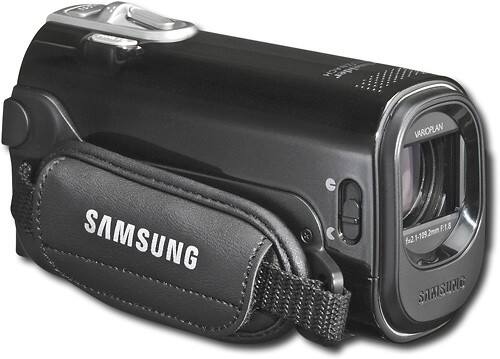 Best Buy: Samsung Camcorder with 2.7" LCD Monitor Black SMX-F43BN/XAA