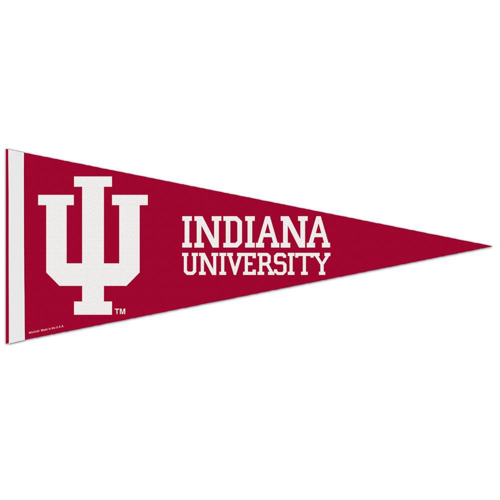 WinCraft Indiana Hoosiers 12" x 30" Premium Pennant Multicolor 1743454 ...