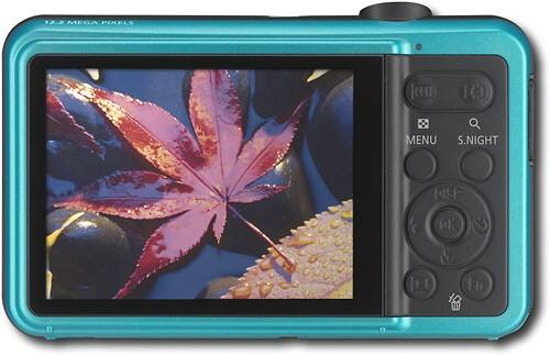 Best Buy: Samsung 12.2-Megapixel Digital Camera Blue SL605 Blue