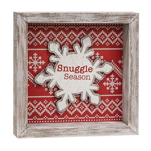 BreeBe Snuggle Season Snowflake Sweater Frame Red G37940 - Best Buy