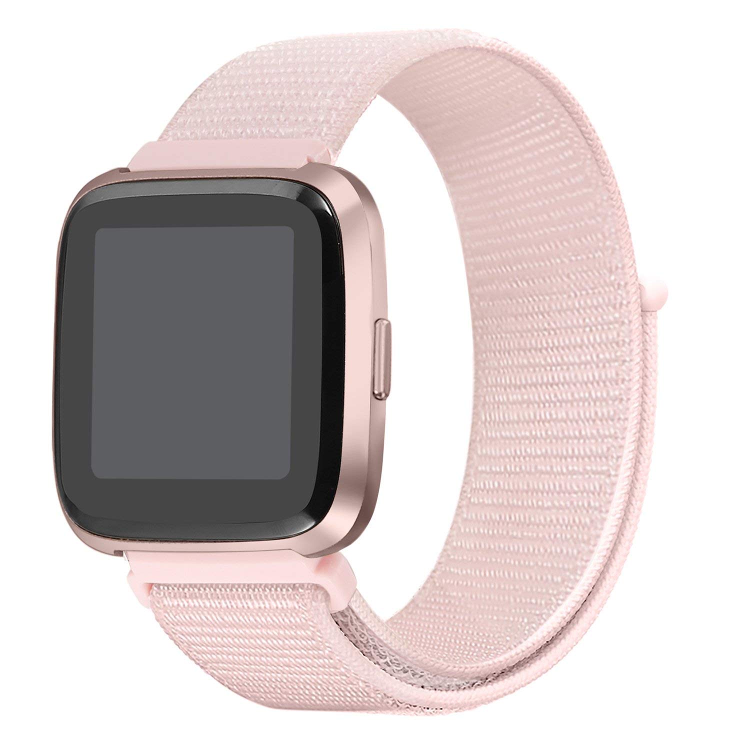 StrapsCo Everyday Nylon Sport Strap Watch Band For Fitbit Versa & Versa ...