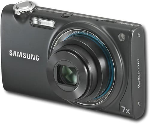 Best Buy: Samsung 14.0-Megapixel Digital Camera Black TL240 Black